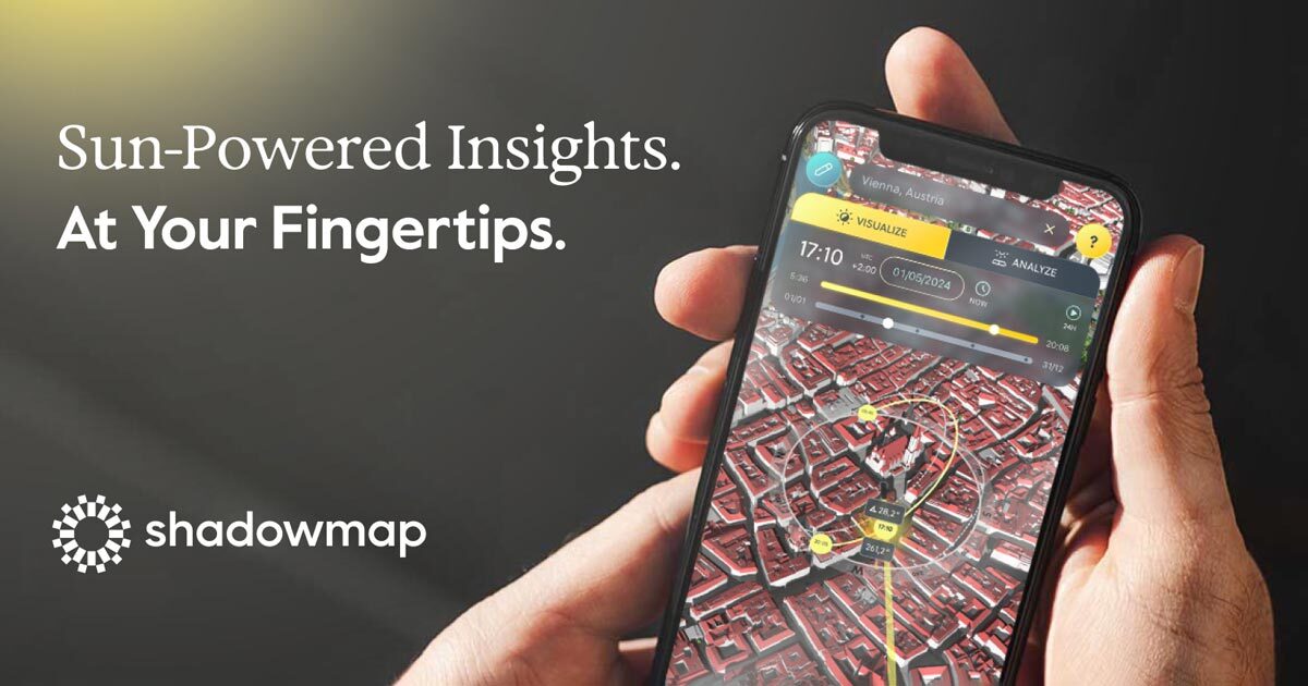 Shadowmap | Sun-Powered Insights. Anywhere on Earth.